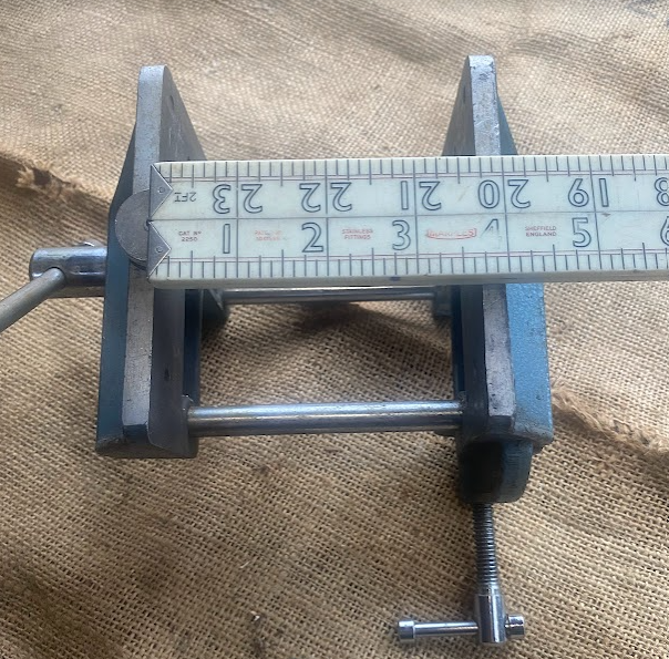 Vintage Rabone Chesterman Aluminium Corner Vice